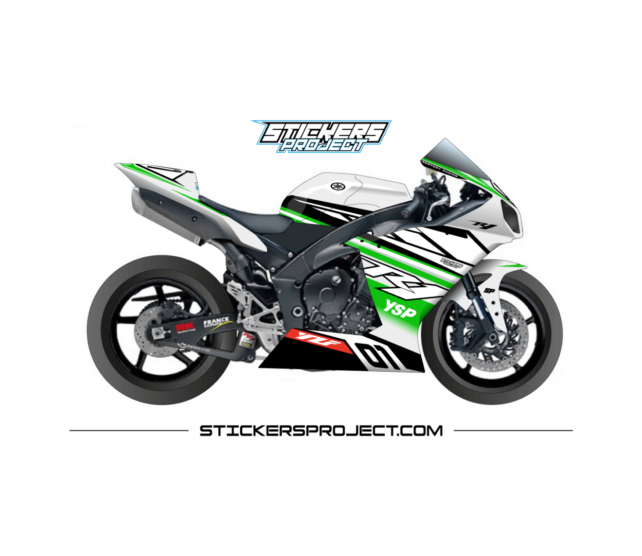 Order the graphic kit R1 2009 - High Quality