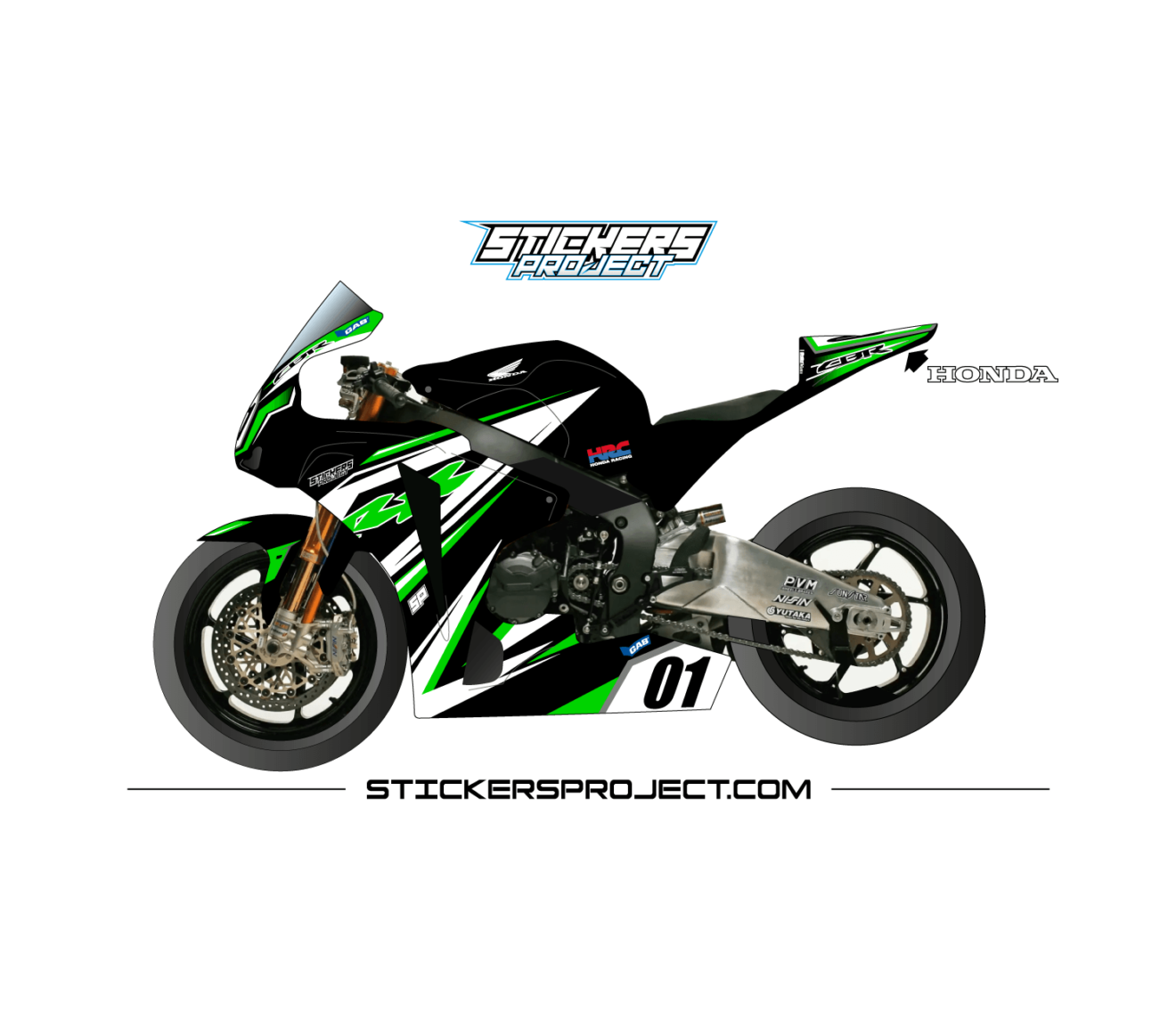 Commandez le 1er Kit déco moto personnalisé - haute qualité