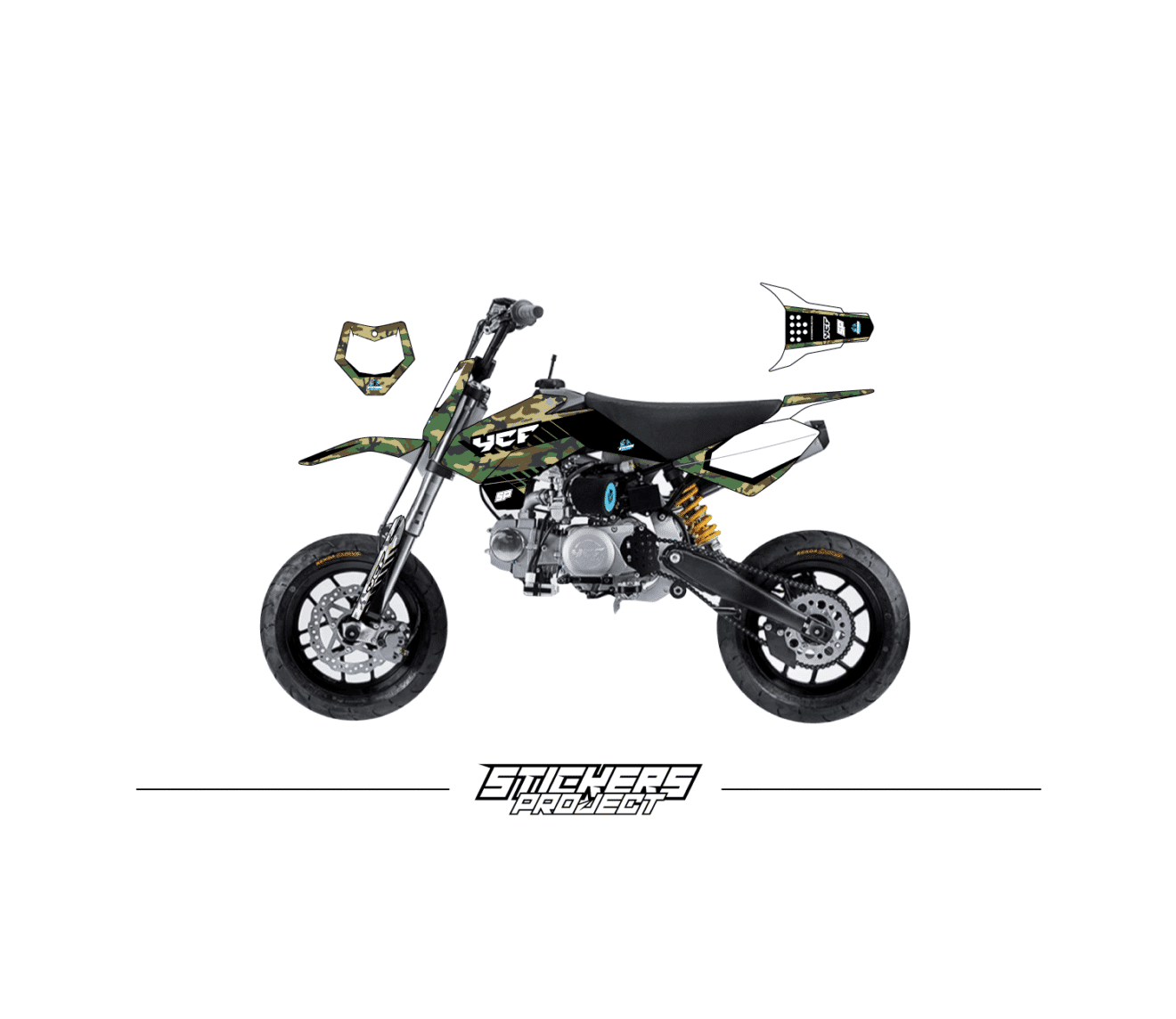 Order YCF SM-125 & start-125 Graphic Kit